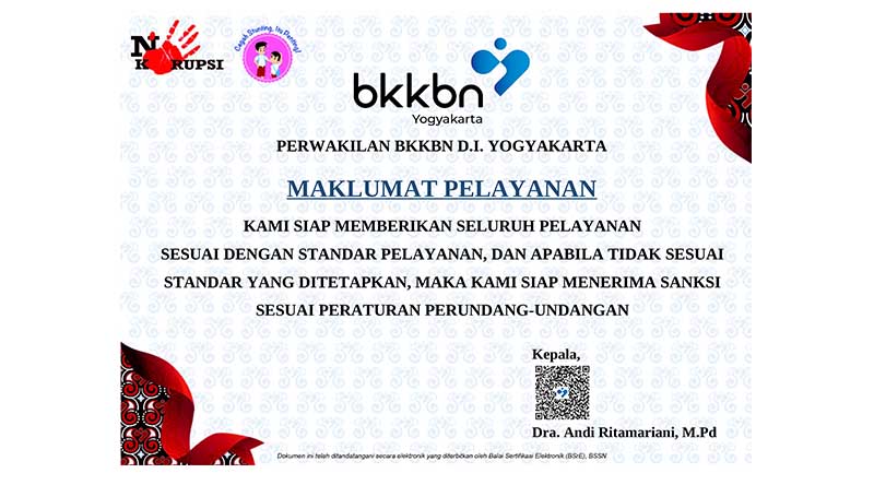 Maklumat Pelayanan – PPID BKKBN DIY